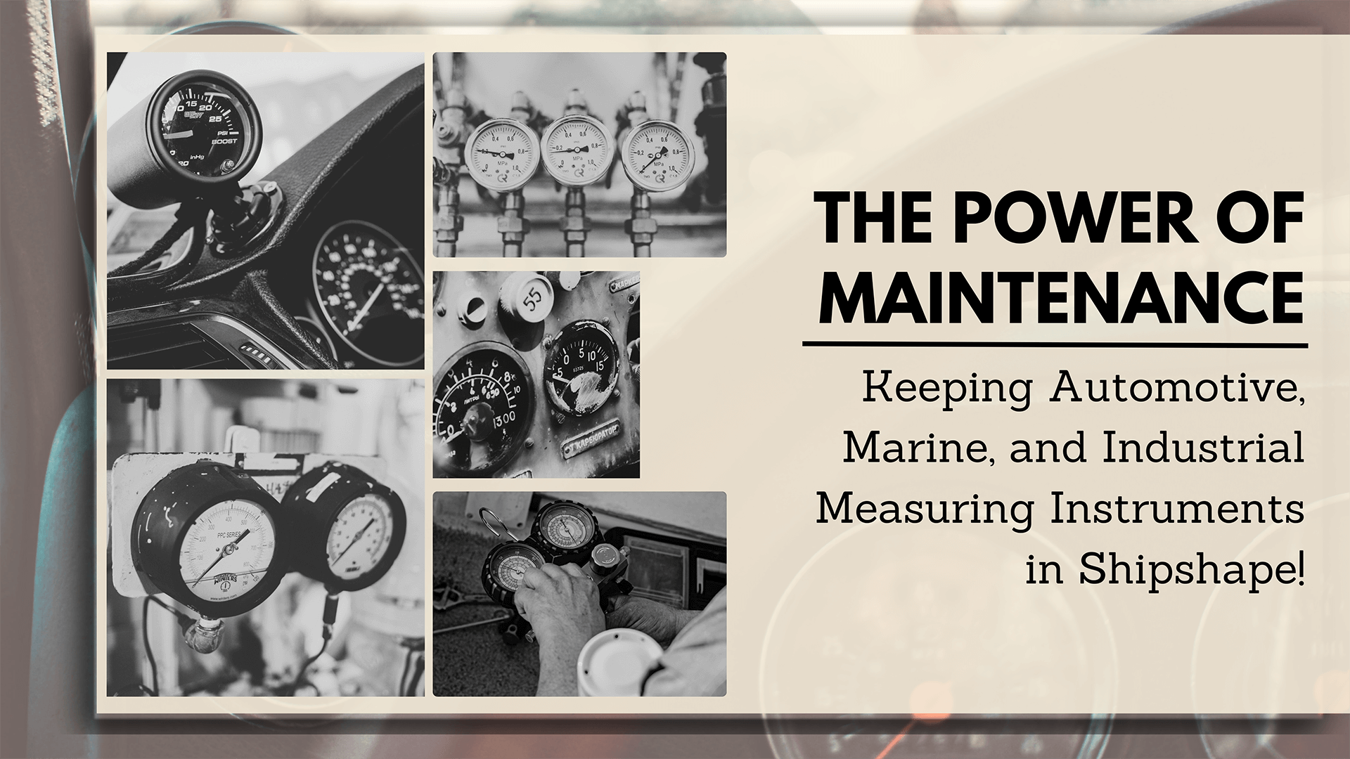The Power of Maintenance: Keeping Automotive, Marine, and Industrial ...